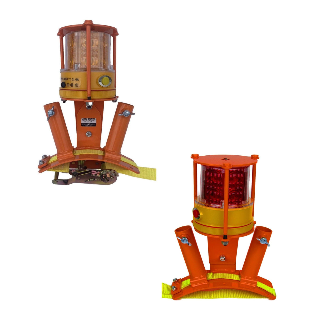 Aircraft Dynamics 360° LED Pole Strobe w/ 2 Flags (2 Colors) — Shopena ...