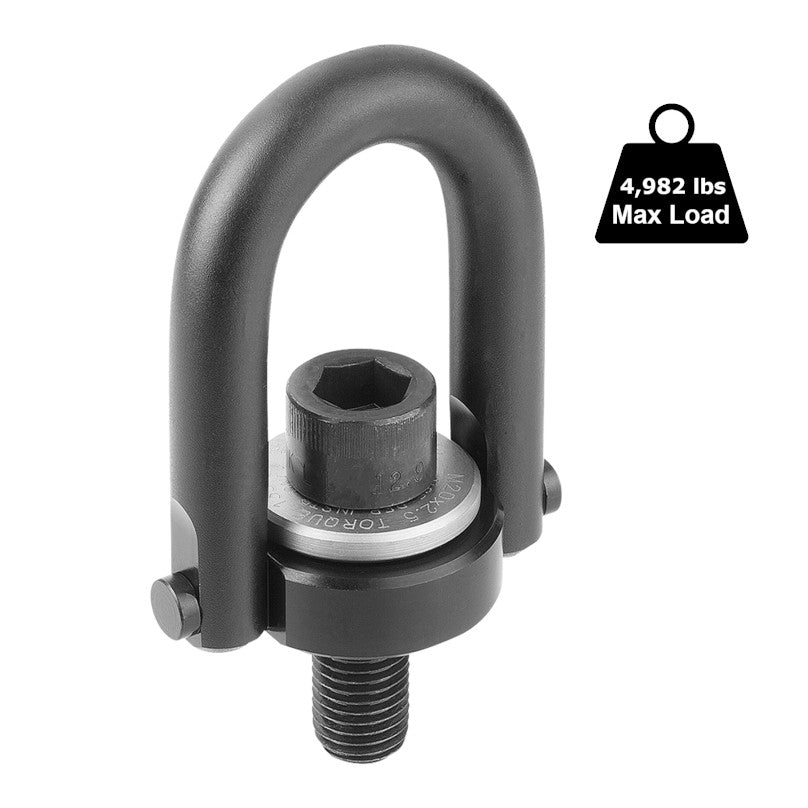 Kipp Swivel Hoist Ring (4982 lbs load, 3/4"-10 Thread) — Shopena Supply