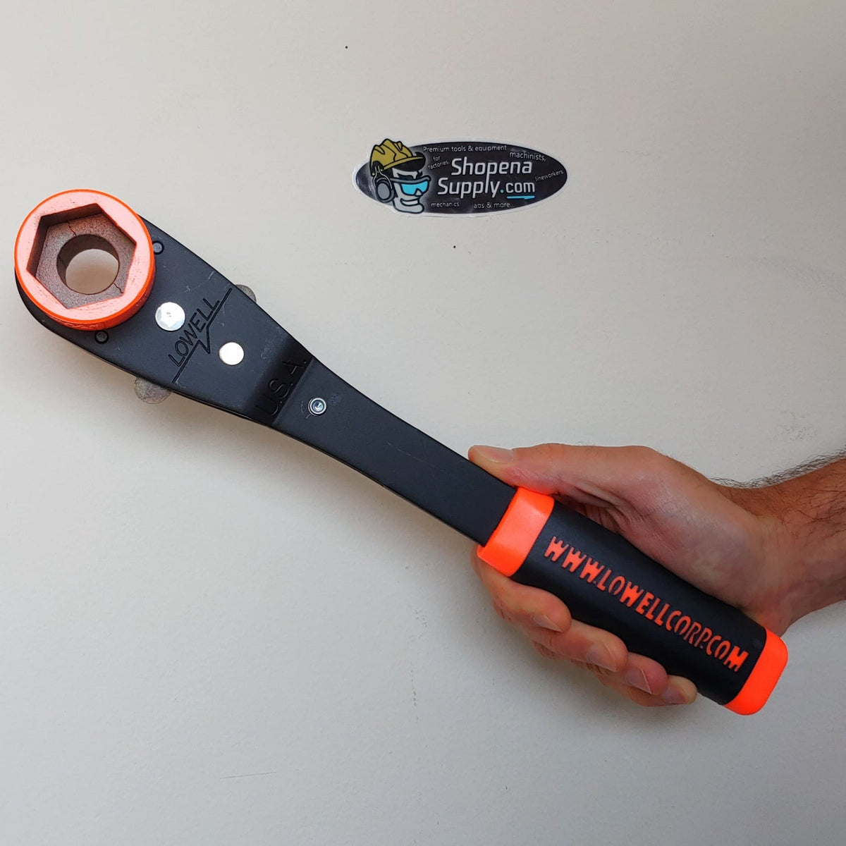 Lowell DS-1 Double Shot Lineman Wrench (1-1/4" x 1-1/16") — Shopena Supply