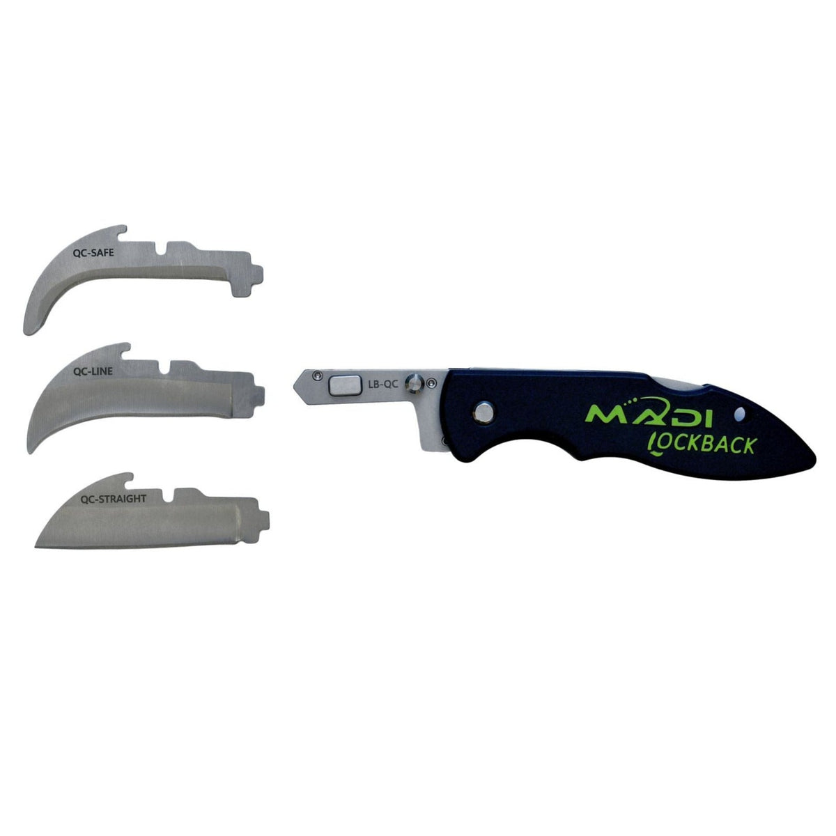 Madi Lockback LB-QC Lineman Knife (Quick-Change w/ 3 Blades) — Shopena ...