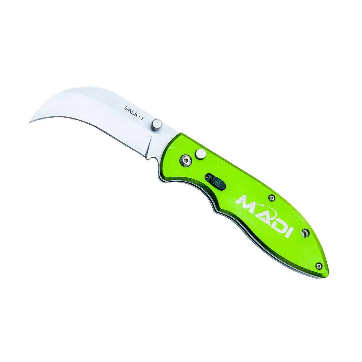 Madi SALK-1 Spring Assisted Lineman Knife (Pointed Hawkbill) — Shopena ...