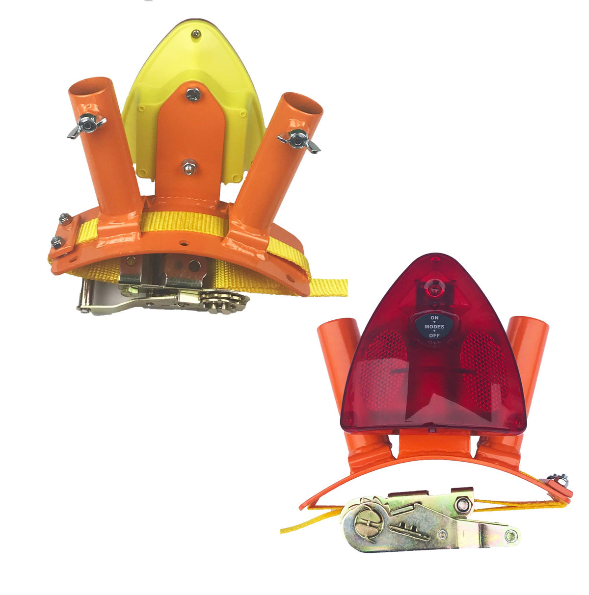 Pole Bug LED Pole Mount & 2 Flag Holder (6 Options) — Shopena Supply